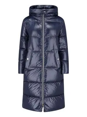 Herno Padded Hooded Jacket - Blue