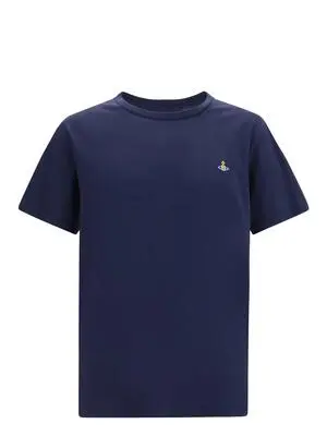VIVIENNE WESTWOOD Cassic Orb T-shirt Mae Blue