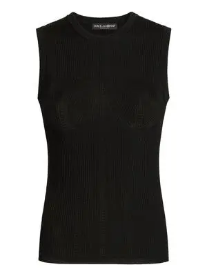 DOLCE & GABBANA Dolce & Gabbana Knit Tank Top