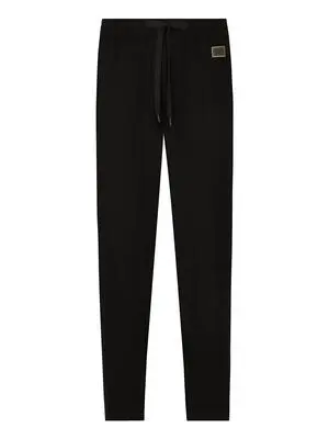 Dolce & Gabbana Jersey Jogging Pants - Black