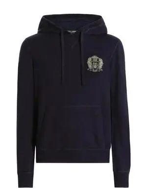 Dolce & Gabbana Smooth Cashmere Sweatshirt - Blue