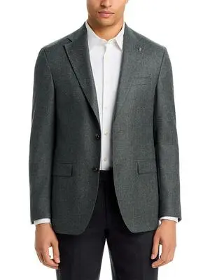 JACK VICTOR Midland Regular Fit Wool Sport Coat - Forest Green