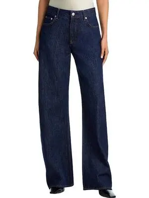 HELMUT LANG Helmut Lang High Rise Saddle Jeans