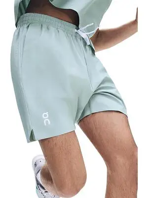 On Court 5 Logo Drawstring Shorts - Brook