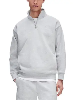 On Club Collective Quarter Zip Cott Blend Sweatshirt - Crater