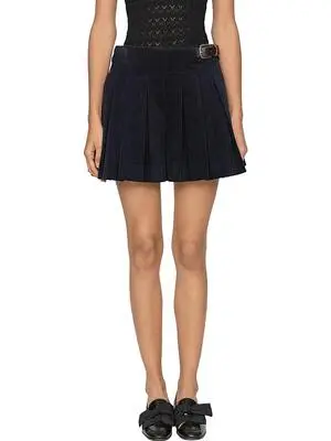 Sea Garret Corduroy Mini Skirt - Navy