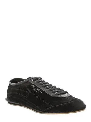 Dolce & Gabbana Suede Derby Sneakers - Black