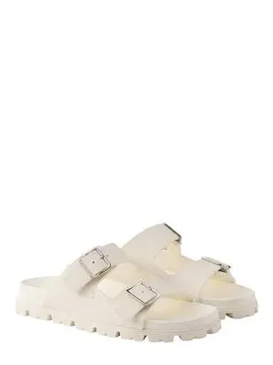 Prada Rubber Slides With Buckles - Neutral