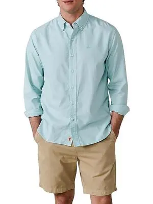 Aubin Horkstow Lightweight Oxford Shirt - Mint