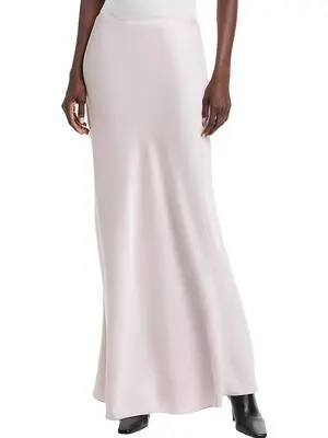 Fabiana Filippi Flared Satin Skirt - Stone