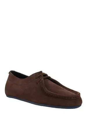 JIL SANDER Suede Lace-up Loafers - Chocolate
