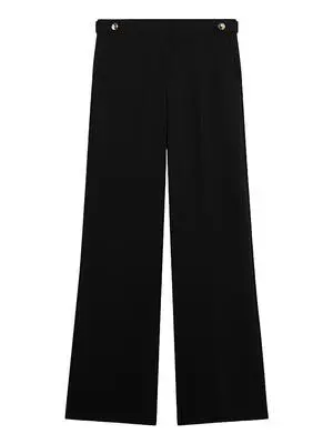 Gerard Darel Mela Wide Leg Pants - Black