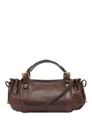 Gerard Darel Gerard Darel 12H Medium Leather Handbag Brown