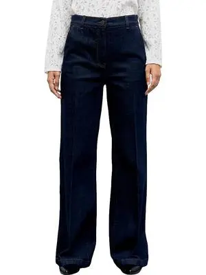 Gerard Darel Ivy Wide Leg Jeans - Blue