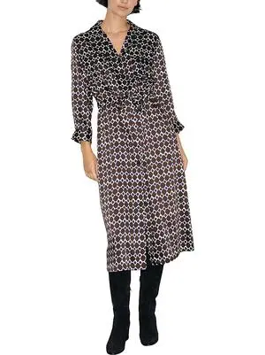 Gerard Darel Coni Tweed Mini Dress - Brown