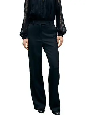 Gerard Darel Meg Wide Leg Pants - Black