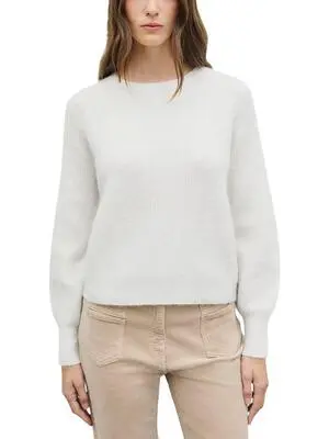 Gerard Darel Riya Raglan Sleeve Sweater - Ecru