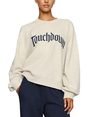 Z Supply Landmark Cotton Sweatshirt - Feather Grey