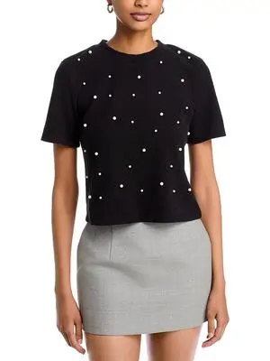 AREA STARS Pearl Knit Top