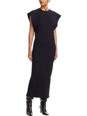 Co Relaxed Shift Dress - Black