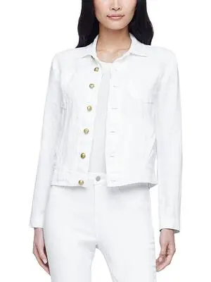 L'AGENCE L'Agence Celine Slim Femme Linen Jacket