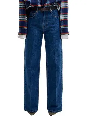 DARKPARK Cora Wide Leg Relaxed Jeans - Medium Full