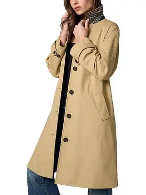 LIVERPOOL Cotton Trench Coat - Croissant