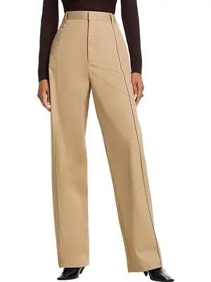 Co Drop Waist Pants - Camel