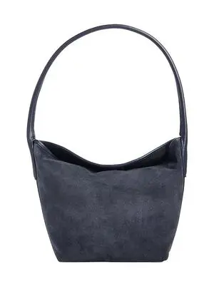 Madewell The Signature Suede Shoulder Bag - Deep Indigo