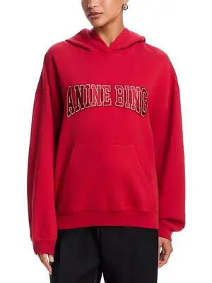 ANINE BING Harvey Hoodie - Red