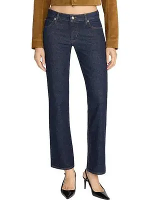 FRAME The Cigarette Low Rise Slim Jeans - Rinse