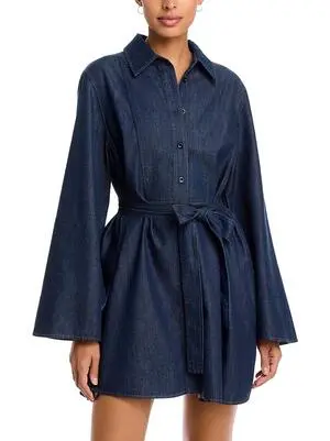 FRAME Tuxedo Dress - Rinse