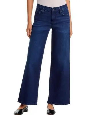 FRAME Le Slim Low Rise Palazzo Jeans - Ultraviolet