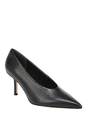 FAVORITE DAUGHTER Zoe Leather Pumps - Black