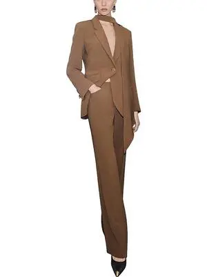 Marella Mllvalanga Satin Pants - Camel