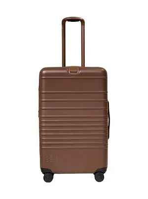 BEIS The Medium Check-in Roller Trolley Luggage - Maple