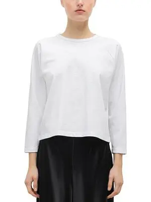 LESET Margo Baseball Tee - White