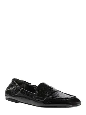 STUART WEITZMAN Bryant Patent Leather Loafers - Black