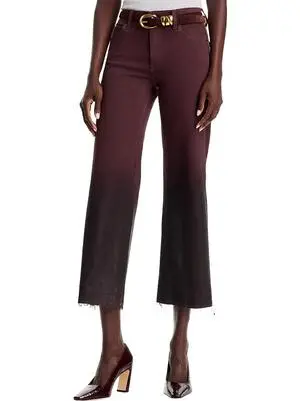 Kobi Halperin Kobi Halperin Rafaella High Rise Wide Leg Pants Carob