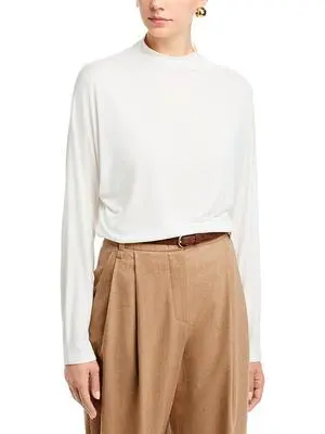 Vince Modal & Silk Dolman Sleeve Top - Ivory