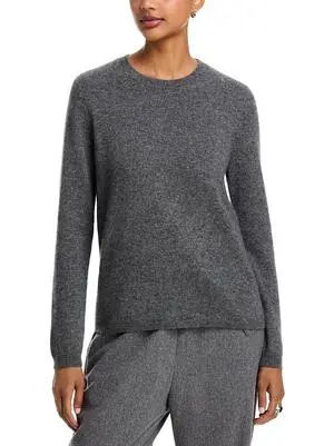 Co Cashmere And Silk Crewneck Sweater - Thunder