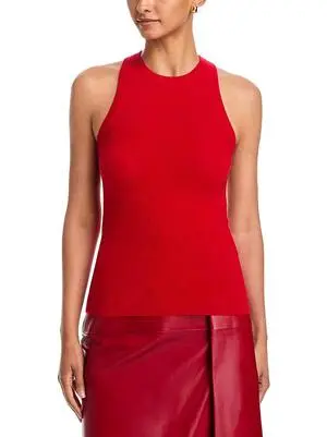 Co Cashmere Knit Tank Top - Sienna