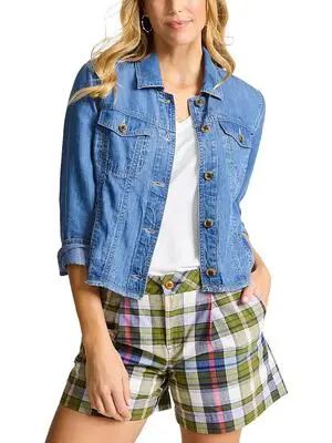 Tommy Bahama Chambray O'lei Jacket - Medium Indigo
