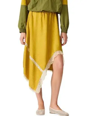 Steve Madden Sereena Asymmetrical Skirt - Oilslick
