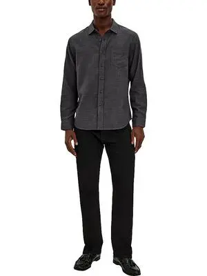 Rails Wyatt Woven Cotton Pocket Shirt - Midnight Etch