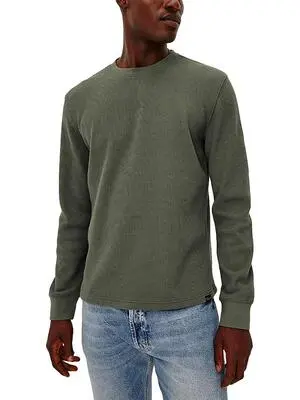 Rails Smith Relaxed Fit Long Sleeve Tee - Pine