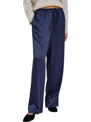 Rails Virgo Drawstring Wide Leg Pants - Navy