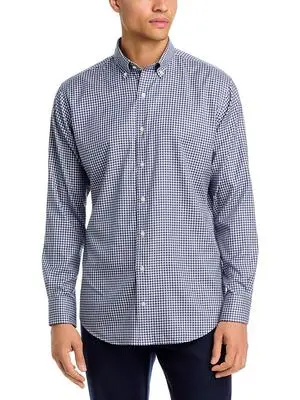 Peter Millar Liam Crown Soft Twill Classic Fit Sport Shirt - Navy