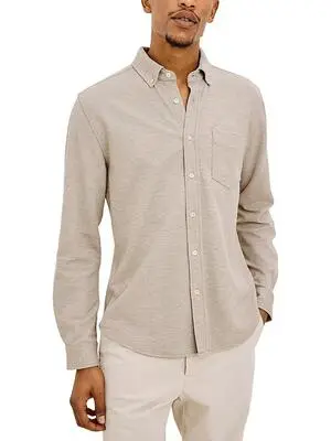 Rails Vincent Relaxed Fit Long Sleeve Knit Shirt - Silt