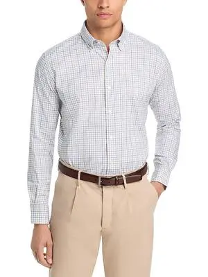 Peter Millar Bruce Crown Lite Stretch Classic Fit Sport Shirt - Navy